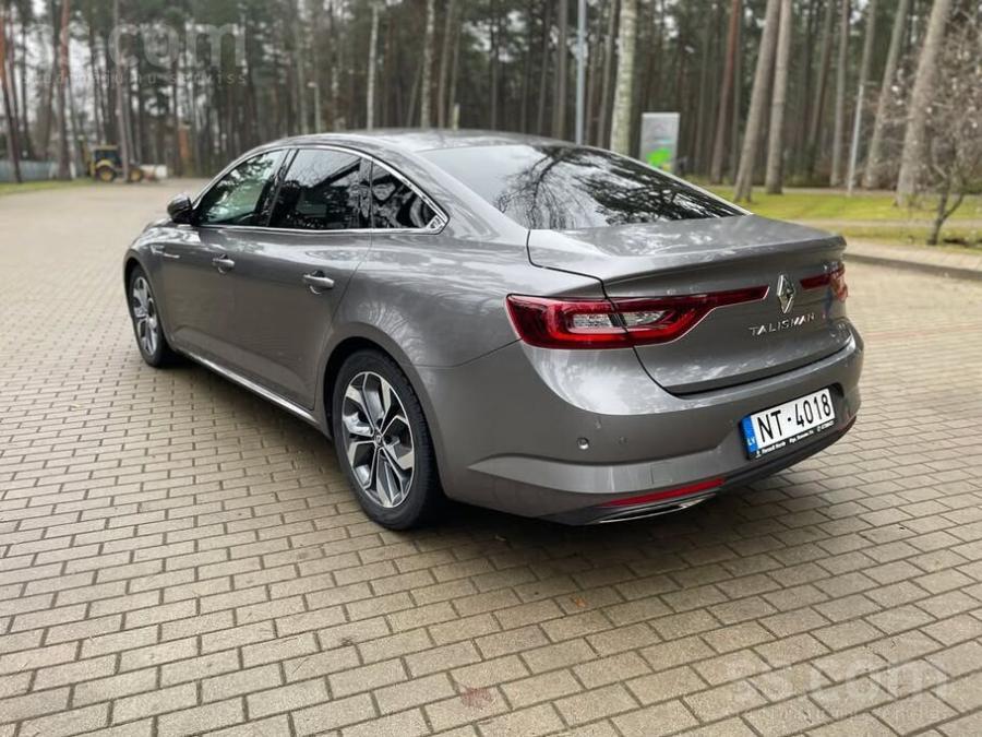 Grey Renault Talisman 2018 in Riga, with an engine capacity of 1.60 L and mileage of 56 thousand km for 16100 €, photo 7 on AUTOMOTO.COM.LV