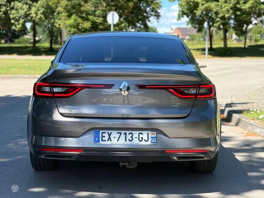 Grey Renault Talisman 2018 in Taurage, with an engine capacity of 1.60 L and mileage of 270 thousand km for 7500 €, photo 7 on AUTOMOTO.COM.LV