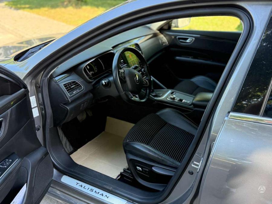 Grey Renault Talisman 2018 in Taurage, with an engine capacity of 1.60 L and mileage of 270 thousand km for 7500 €, photo 19 on AUTOMOTO.COM.LV