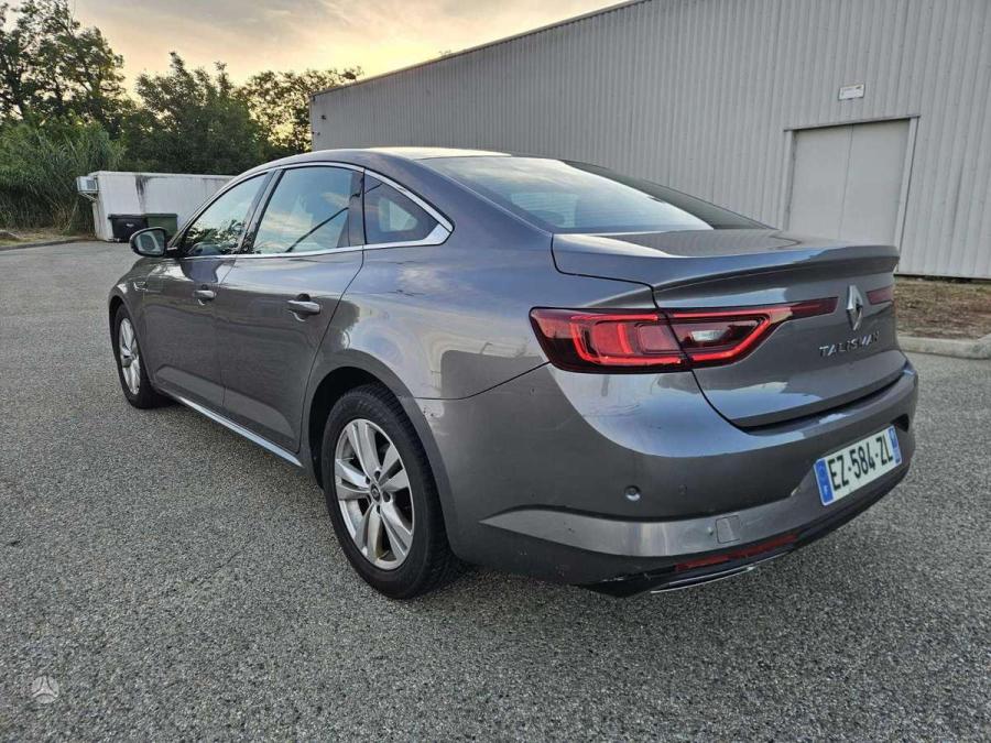 Grey Renault Talisman 2018 in Taurage, with an engine capacity of 1.46 L and mileage of 189 thousand km for 6800 €, photo 4 on AUTOMOTO.COM.LV