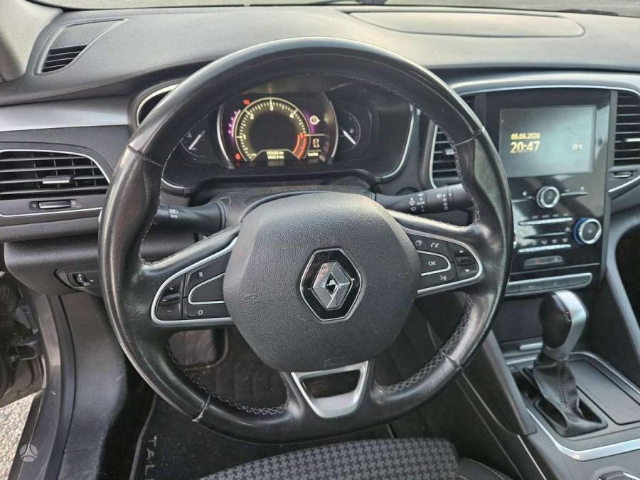 Grey Renault Talisman 2018 in Taurage, with an engine capacity of 1.46 L and mileage of 189 thousand km for 6800 €, photo 14 on AUTOMOTO.COM.LV
