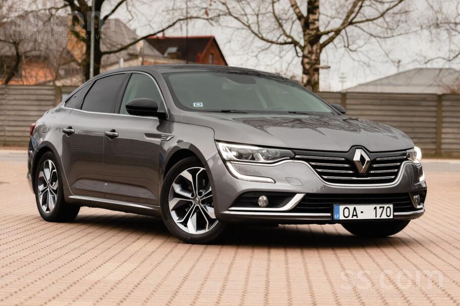 Grey Renault Talisman 2020 in Jelgava, with an engine capacity of 2.00 L and mileage of 0 thousand km for 12990 €, photo 3 on AUTOMOTO.COM.LV