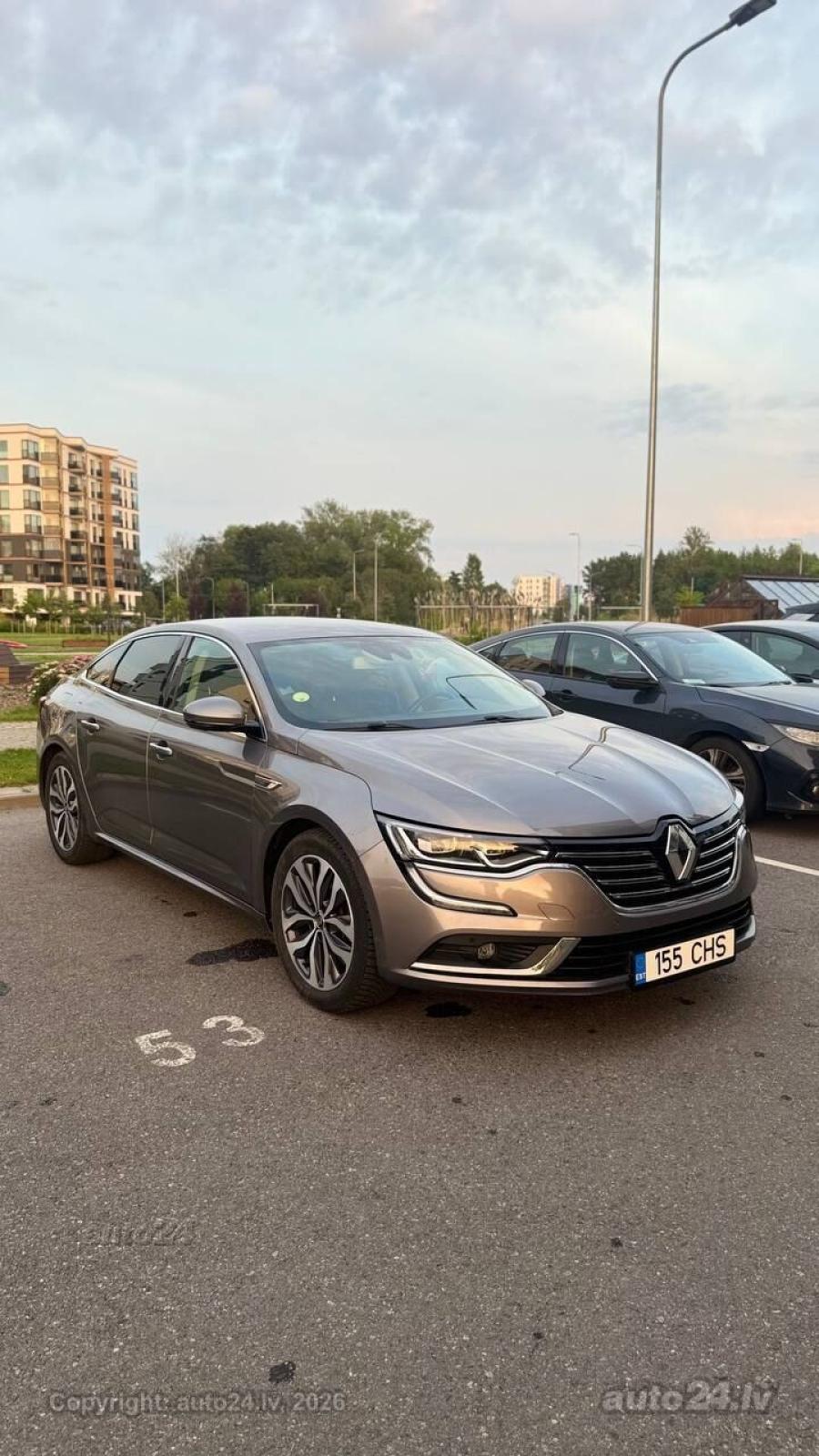 Pelēks Renault Talisman 2020 Tallina, ar dzinēja tilpumu 2.00 L un nobraukumu 160 tūkst. km par 11500 €, foto 4 vietnē AUTOMOTO.COM.LV