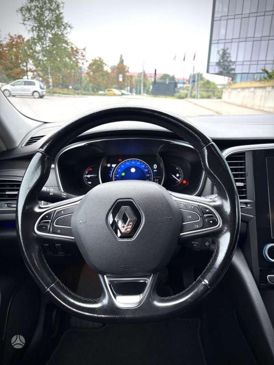 Grey Renault Talisman 2016 in Vilnius, with an engine capacity of 1.60 L and mileage of 232 thousand km for 7350 €, photo 13 on AUTOMOTO.COM.LV