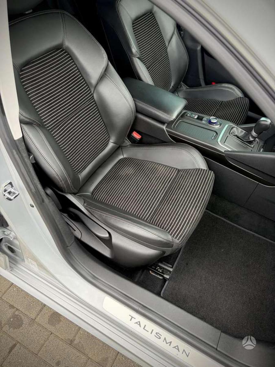 Grey Renault Talisman 2016 in Vilnius, with an engine capacity of 1.60 L and mileage of 232 thousand km for 7350 €, photo 25 on AUTOMOTO.COM.LV