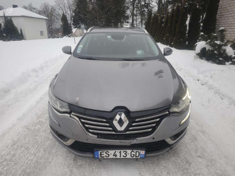 Grey Renault Talisman 2017 in Telschi, with an engine capacity of 1.60 L and mileage of 289 thousand km for 3950 €, photo 3 on AUTOMOTO.COM.LV