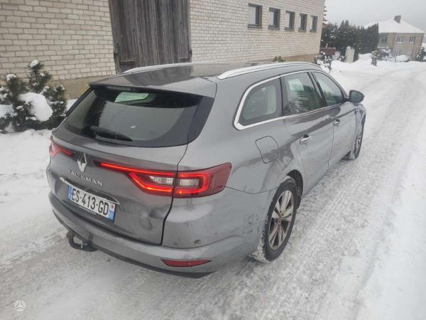 Grey Renault Talisman 2017 in Telschi, with an engine capacity of 1.60 L and mileage of 289 thousand km for 3950 €, photo 7 on AUTOMOTO.COM.LV