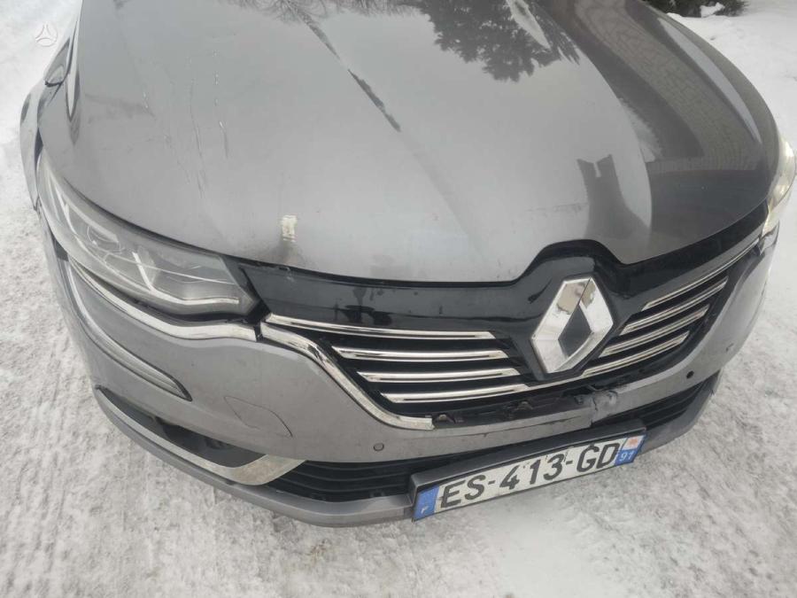 Grey Renault Talisman 2017 in Telschi, with an engine capacity of 1.60 L and mileage of 289 thousand km for 3950 €, photo 10 on AUTOMOTO.COM.LV