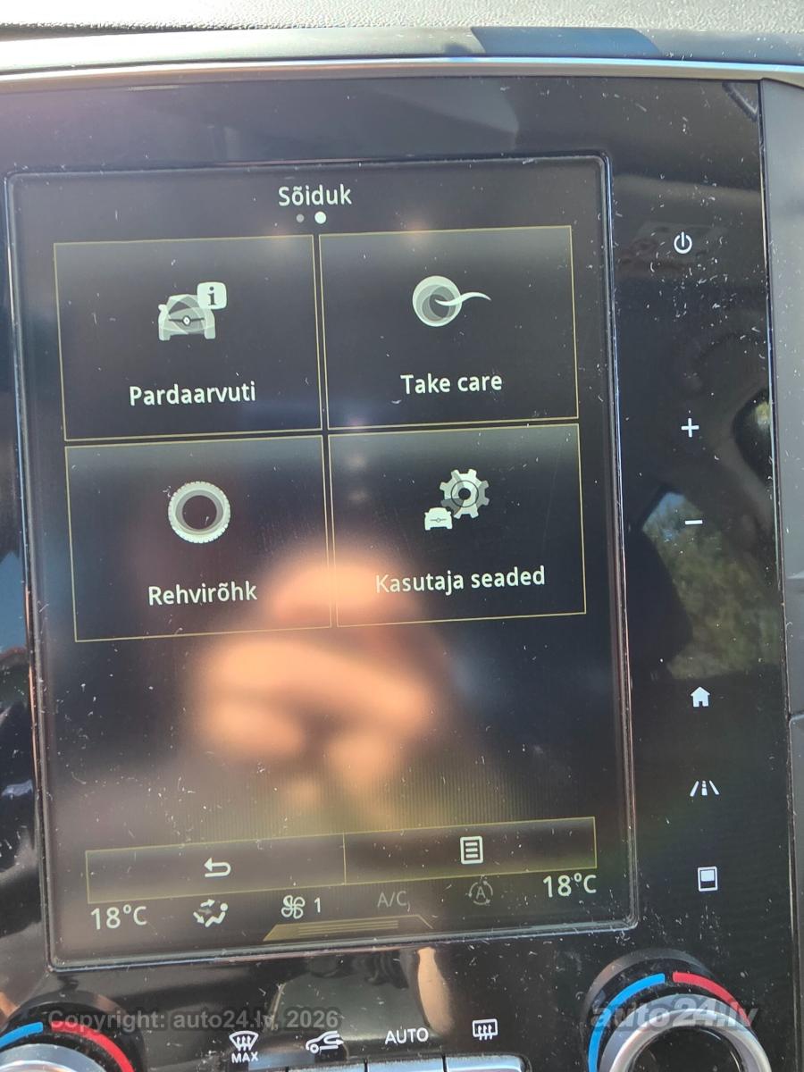 Pelēks Renault Talisman 2017 Tallina, ar dzinēja tilpumu 1.50 L un nobraukumu 277 tūkst. km par 8500 €, foto 11 vietnē AUTOMOTO.COM.LV