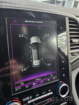 Pelēks Renault Talisman 2017 Rīga, ar dzinēja tilpumu 1.60 L un nobraukumu 262 tūkst. km par 8700 €, foto 35 vietnē AUTOMOTO.COM.LV