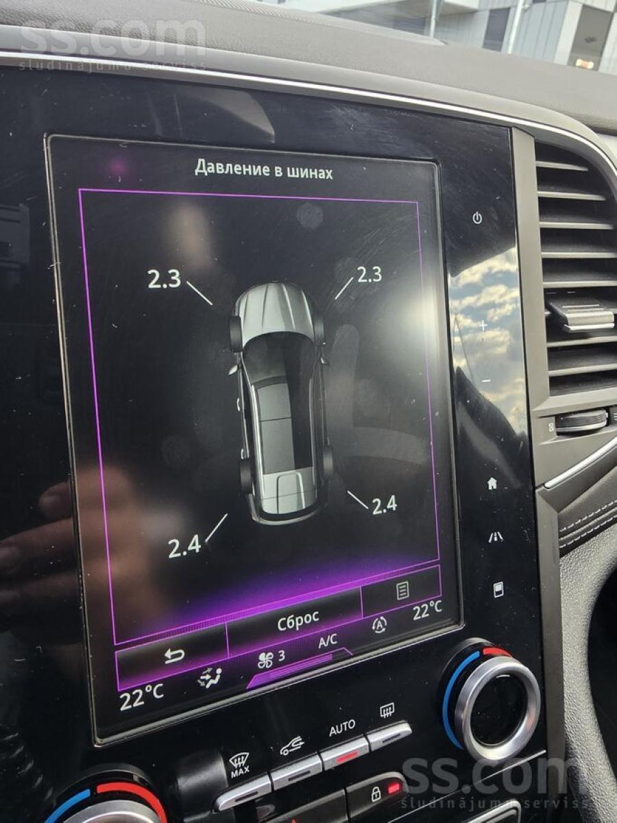 Pelēks Renault Talisman 2017 Rīga, ar dzinēja tilpumu 1.60 L un nobraukumu 262 tūkst. km par 8700 €, foto 35 vietnē AUTOMOTO.COM.LV