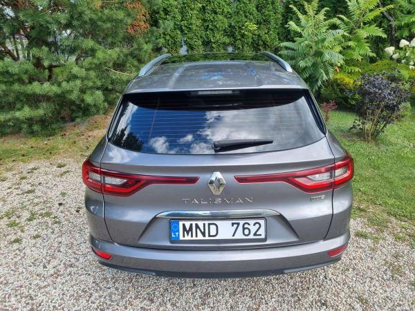 Grey Renault Talisman 2017 in Alytus, with an engine capacity of 1.46 L and mileage of 249 thousand km for 5400 €, photo 7 on AUTOMOTO.COM.LV
