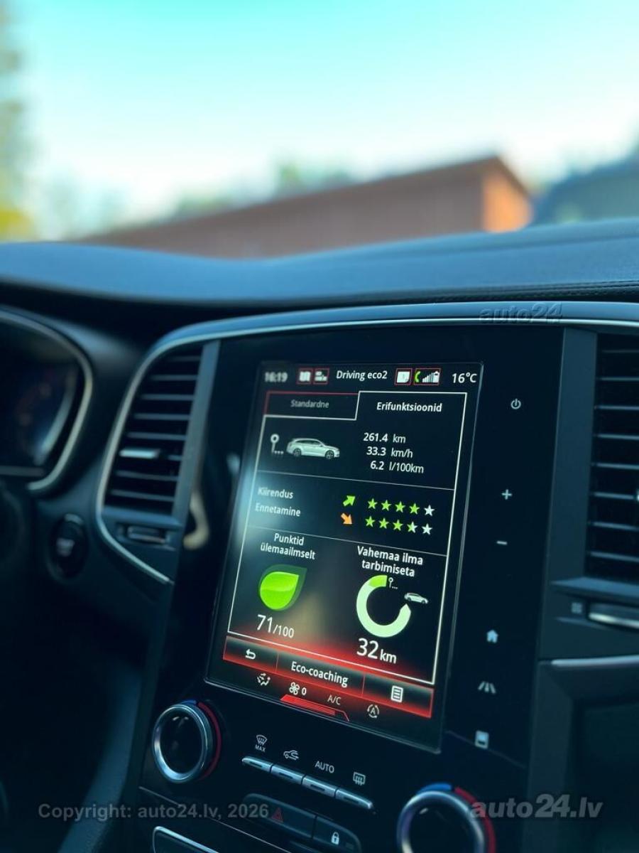 Pelēks Renault Talisman 2020 Veru, ar dzinēja tilpumu 2.00 L un nobraukumu 75 tūkst. km par 15500 €, foto 9 vietnē AUTOMOTO.COM.LV