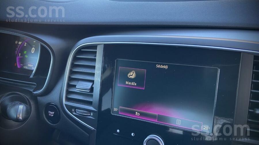 Renault Talisman 2018 in Riga, with an engine capacity of 1.60 L and mileage of 206 thousand km for 10300 €, photo 18 on AUTOMOTO.COM.LV