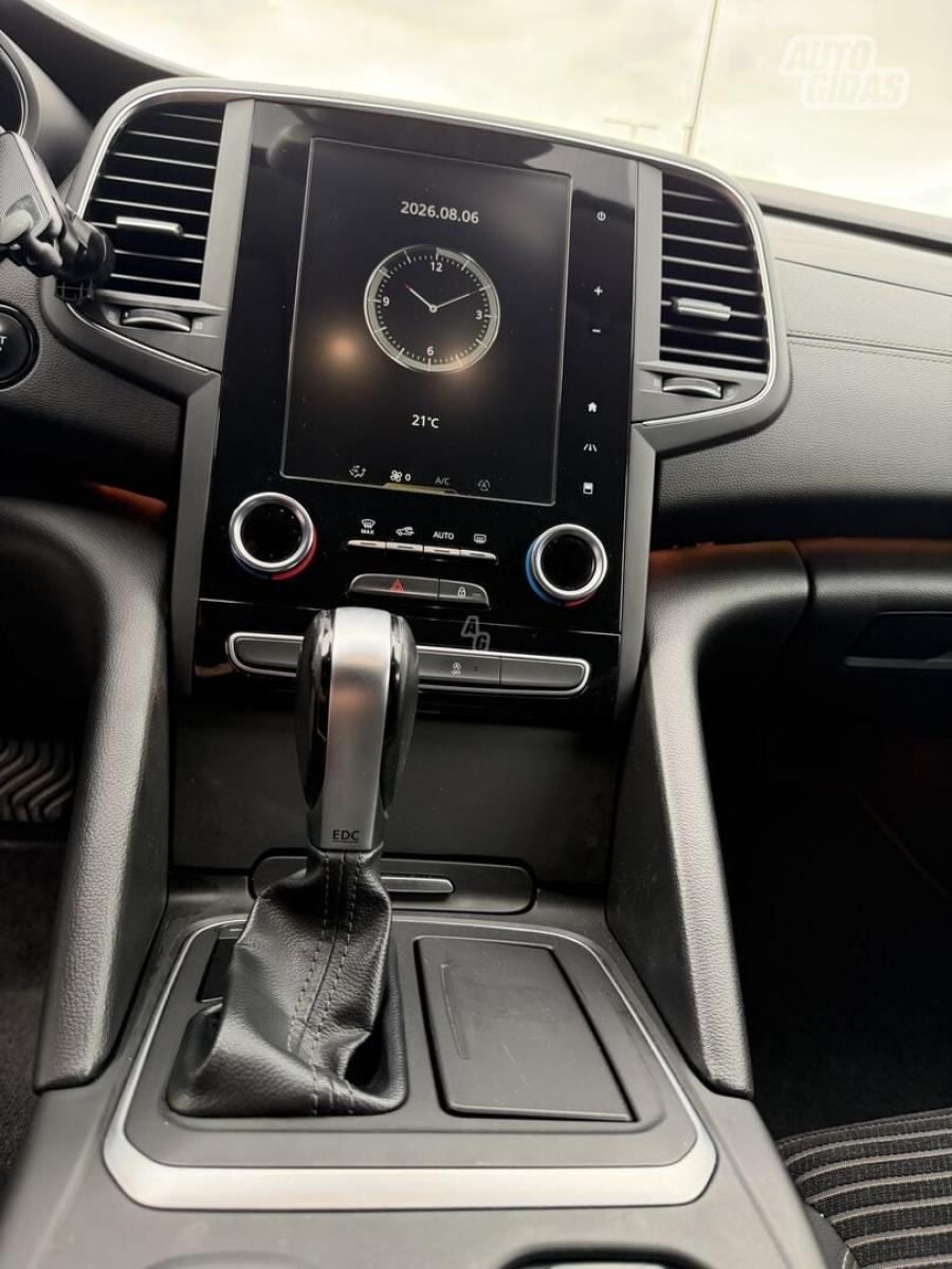 Renault Talisman 2018 Klaipėda, ar dzinēja tilpumu 1.60 L un nobraukumu 170 tūkst. km par 8490 €, foto 10 vietnē AUTOMOTO.COM.LV