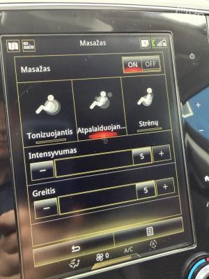 Renault Talisman 2018 Klaipėda, ar dzinēja tilpumu 1.60 L un nobraukumu 170 tūkst. km par 8490 €, foto 15 vietnē AUTOMOTO.COM.LV