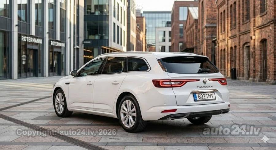 Renault Talisman 2019 in Tallinn, with an engine capacity of 1.70 L and mileage of 121 thousand km for 9999 €, photo 6 on AUTOMOTO.COM.LV