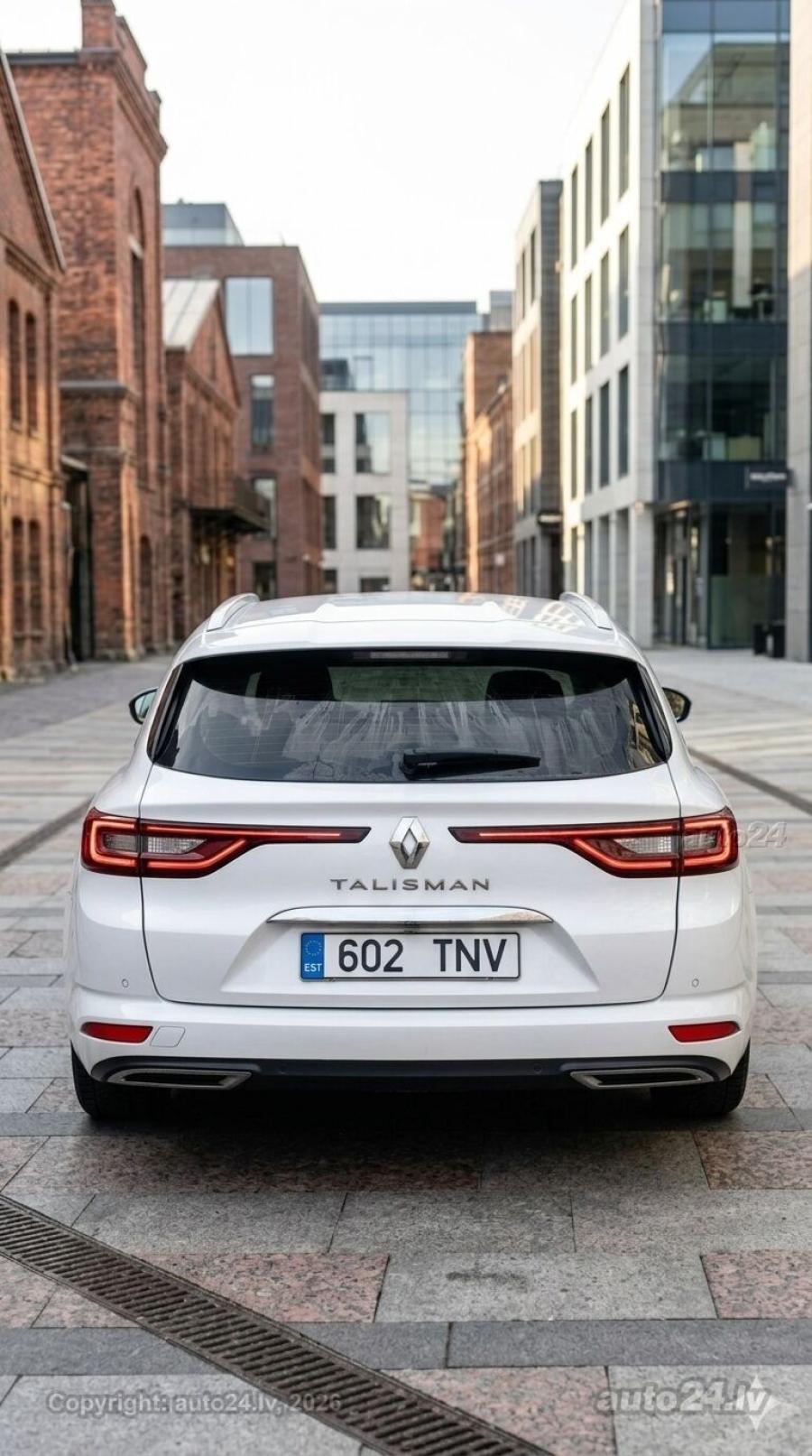 Renault Talisman 2019 in Tallinn, with an engine capacity of 1.70 L and mileage of 121 thousand km for 9999 €, photo 8 on AUTOMOTO.COM.LV