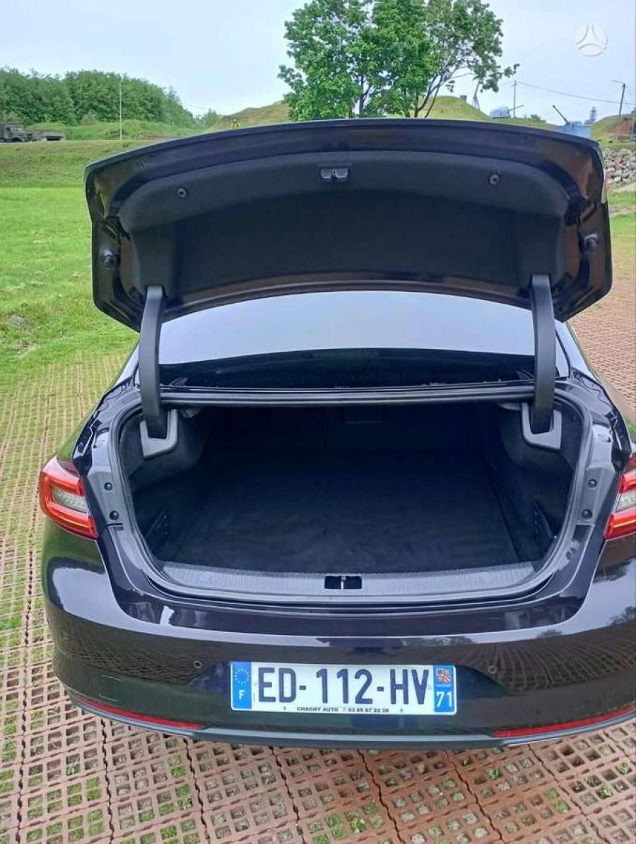 Violet Renault Talisman 2016 in Kaunas, with an engine capacity of 1.60 L and mileage of 219 thousand km for 7900 €, photo 19 on AUTOMOTO.COM.LV