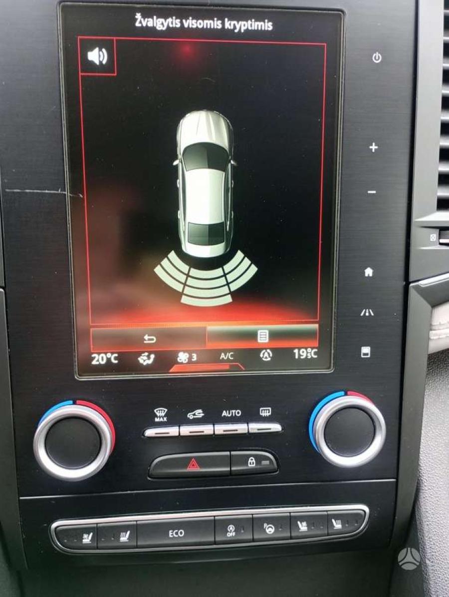 Violet Renault Talisman 2016 in Kaunas, with an engine capacity of 1.60 L and mileage of 219 thousand km for 7900 €, photo 23 on AUTOMOTO.COM.LV