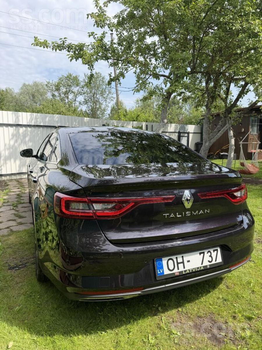 Violets Renault Talisman 2018 Rīga, ar dzinēja tilpumu 1.60 L un nobraukumu 244 tūkst. km par 10500 €, foto 3 vietnē AUTOMOTO.COM.LV