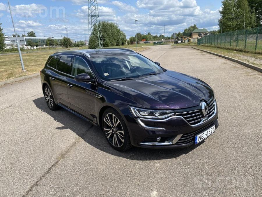 Violet Renault Talisman 2016 in Riga, with an engine capacity of 1.60 L and mileage of 208 thousand km for 10500 €, photo 1 on AUTOMOTO.COM.LV