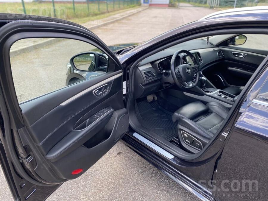 Violet Renault Talisman 2016 in Riga, with an engine capacity of 1.60 L and mileage of 208 thousand km for 10500 €, photo 8 on AUTOMOTO.COM.LV