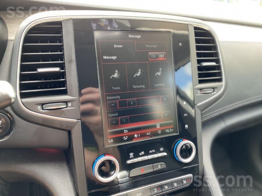 Violet Renault Talisman 2016 in Riga, with an engine capacity of 1.60 L and mileage of 208 thousand km for 10500 €, photo 14 on AUTOMOTO.COM.LV