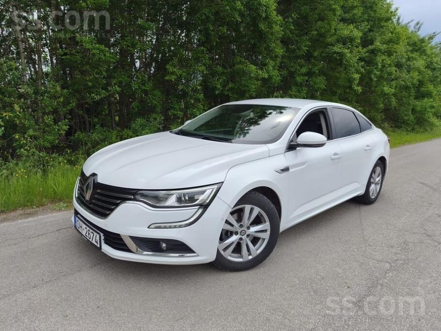 White Renault Talisman 2016 in Jelgava, with an engine capacity of 1.60 L and mileage of 260 thousand km for 7700 €, photo 3 on AUTOMOTO.COM.LV