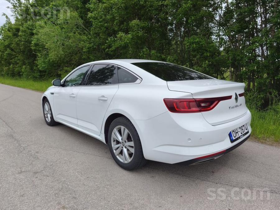 White Renault Talisman 2016 in Jelgava, with an engine capacity of 1.60 L and mileage of 260 thousand km for 7700 €, photo 8 on AUTOMOTO.COM.LV