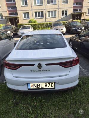 White Renault Talisman 2019 in Klaipeda, with an engine capacity of 1.60 L and mileage of 238 thousand km for 8000 €, photo 4 on AUTOMOTO.COM.LV