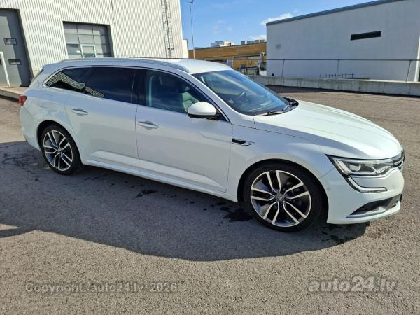 White Renault Talisman 2016 in Tallinn, with an engine capacity of 1.60 L and mileage of 121 thousand km for 9990 €, photo 1 on AUTOMOTO.COM.LV