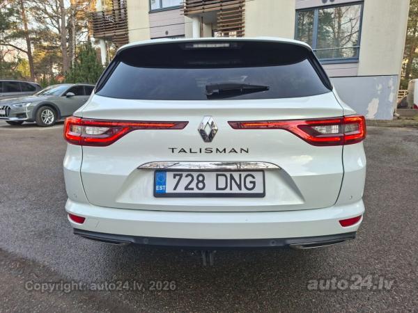 White Renault Talisman 2016 in Tallinn, with an engine capacity of 1.60 L and mileage of 121 thousand km for 9990 €, photo 7 on AUTOMOTO.COM.LV