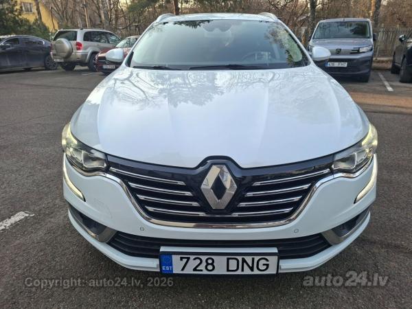 White Renault Talisman 2016 in Tallinn, with an engine capacity of 1.60 L and mileage of 121 thousand km for 9990 €, photo 9 on AUTOMOTO.COM.LV