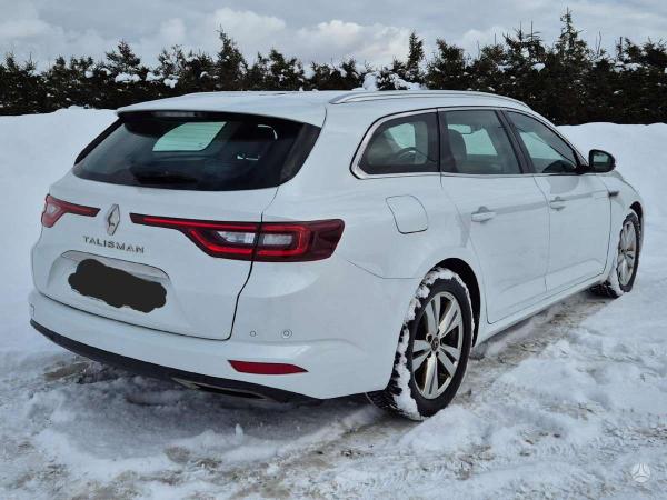 White Renault Talisman 2018 in Silute, with an engine capacity of 1.60 L and mileage of 280 thousand km for 6750 €, photo 8 on AUTOMOTO.COM.LV