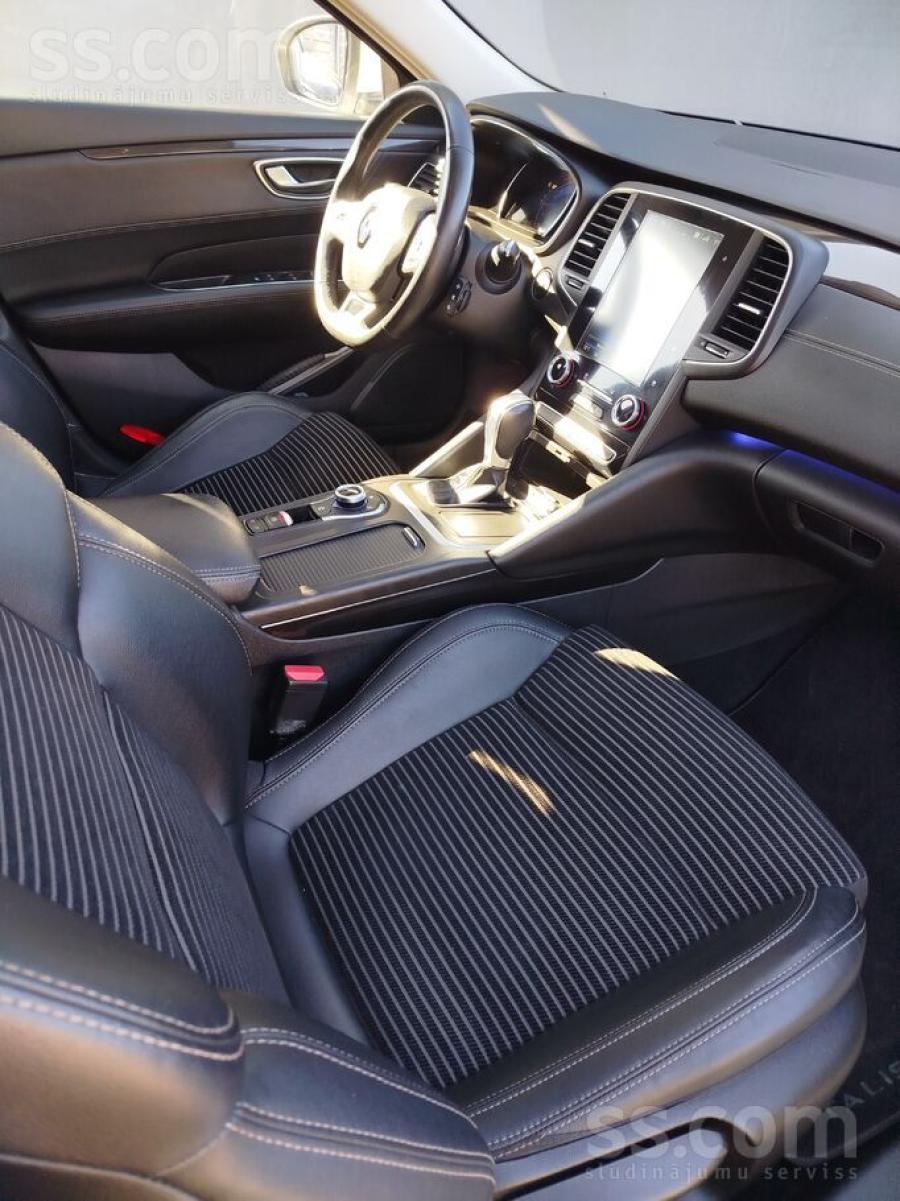 Balts Renault Talisman 2018 Jelgava, ar dzinēja tilpumu 1.60 L un nobraukumu 290 tūkst. km par 9400 €, foto 10 vietnē AUTOMOTO.COM.LV