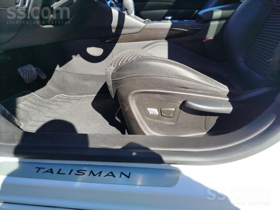 Balts Renault Talisman 2018 Jelgava, ar dzinēja tilpumu 1.60 L un nobraukumu 290 tūkst. km par 9400 €, foto 11 vietnē AUTOMOTO.COM.LV