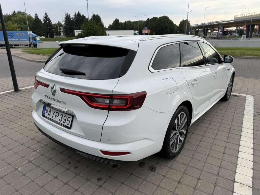White Renault Talisman 2018 in Klaipeda, with an engine capacity of 1.60 L and mileage of 169 thousand km for 8850 €, photo 4 on AUTOMOTO.COM.LV