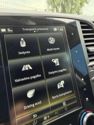 White Renault Talisman 2018 in Klaipeda, with an engine capacity of 1.60 L and mileage of 169 thousand km for 8850 €, photo 12 on AUTOMOTO.COM.LV