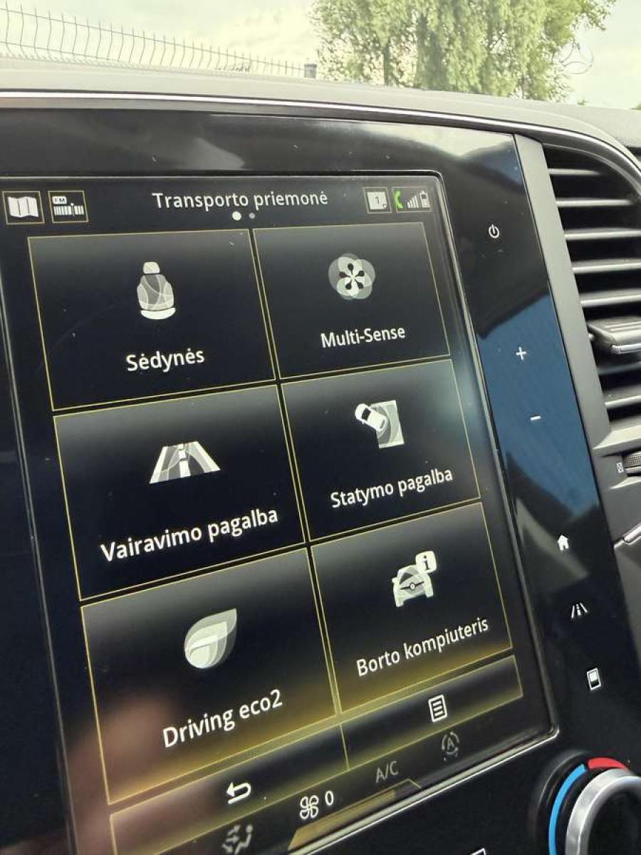 White Renault Talisman 2018 in Klaipeda, with an engine capacity of 1.60 L and mileage of 169 thousand km for 8850 €, photo 12 on AUTOMOTO.COM.LV