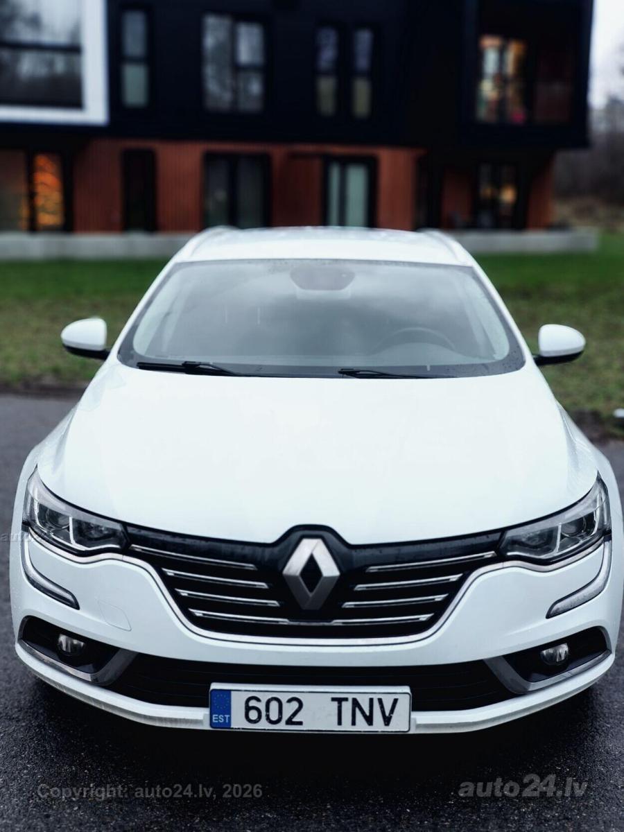 Balts Renault Talisman 2019 Tallina, ar dzinēja tilpumu 1.70 L un nobraukumu 116 tūkst. km par 13500 €, foto 1 vietnē AUTOMOTO.COM.LV