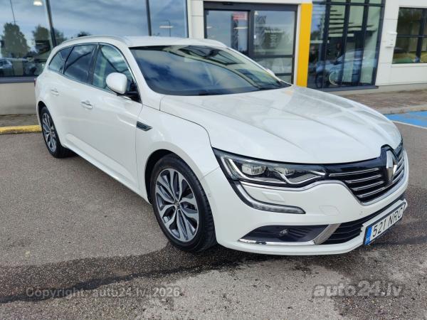 Renault Talisman 2020 in Tartu on AUTOMOTO.COM.LV White Renault Talisman 2020 in Tartu, with an engine capacity of 1.80 L and mileage of 65 thousand km for 15900 €, photo 1 on AUTOMOTO.COM.LV