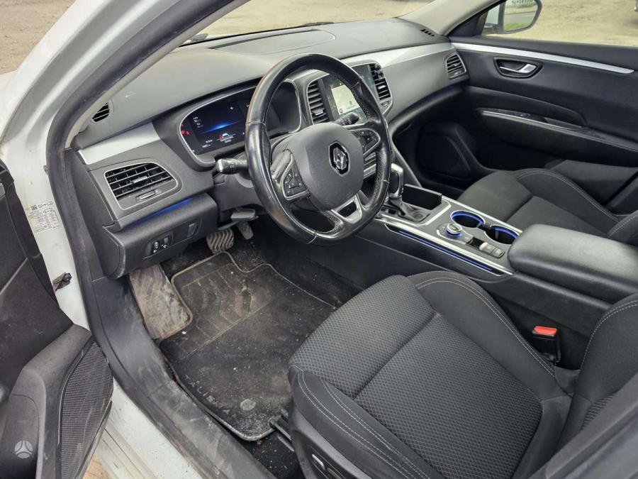 White Renault Talisman 2021 in Kaunas, with an engine capacity of 2.00 L and mileage of 191 thousand km for 4999 €, photo 10 on AUTOMOTO.COM.LV