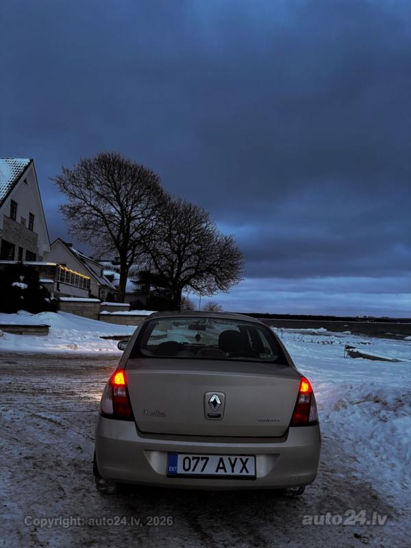 Beige Renault Thalia 2007 in Tallinn, with an engine capacity of 1.10 L and mileage of 187 thousand km for 1100 €, photo 2 on AUTOMOTO.COM.LV