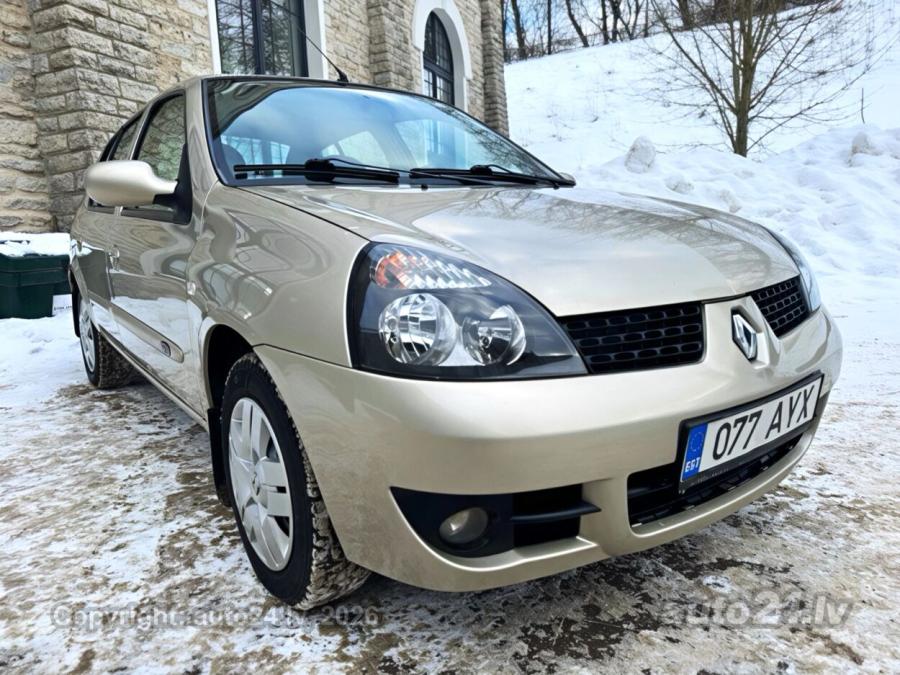 Beige Renault Thalia 2007 in Tallinn, with an engine capacity of 1.10 L and mileage of 187 thousand km for 1499 €, photo 2 on AUTOMOTO.COM.LV
