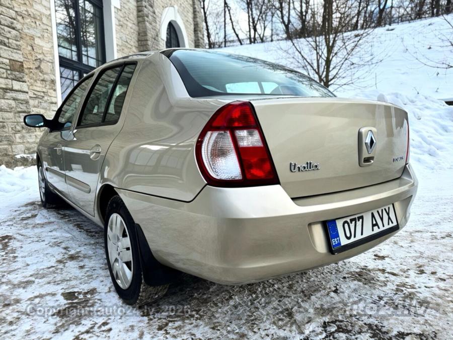 Beige Renault Thalia 2007 in Tallinn, with an engine capacity of 1.10 L and mileage of 187 thousand km for 1499 €, photo 4 on AUTOMOTO.COM.LV