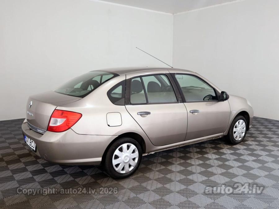 Beige Renault Thalia 2010 in Tallinn, with an engine capacity of 1.10 L and mileage of 64 thousand km for 1799 €, photo 3 on AUTOMOTO.COM.LV