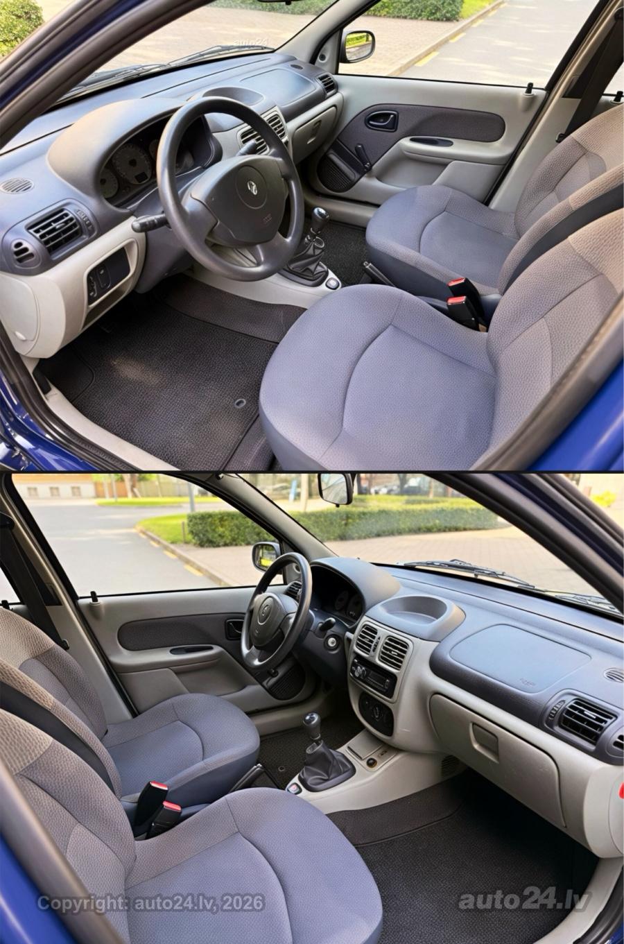 Zils Renault Thalia 2005 Tallina, ar dzinēja tilpumu 1.40 L un nobraukumu 70 tūkst. km par 1499 €, foto 10 vietnē AUTOMOTO.COM.LV