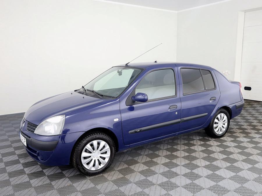 Blue Renault Thalia 2005 in Tallinn, with an engine capacity of 1.40 L and mileage of 107 thousand km for 1199 €, photo 3 on AUTOMOTO.COM.LV