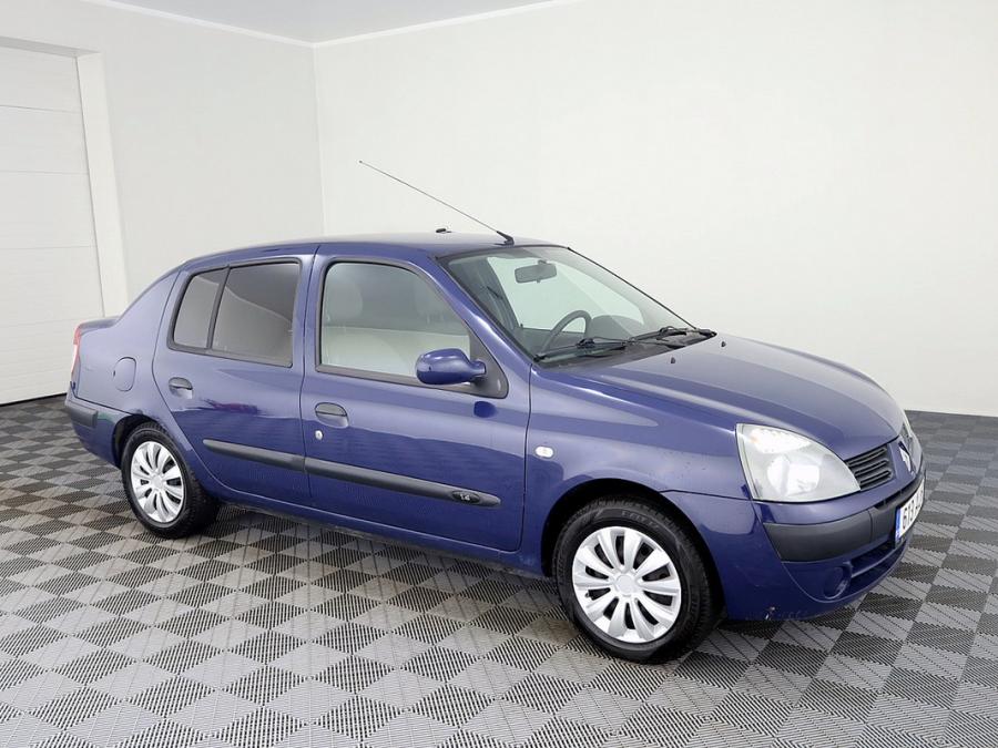 Blue Renault Thalia 2005 in Tallinn, with an engine capacity of 1.40 L and mileage of 107 thousand km for 1199 €, photo 9 on AUTOMOTO.COM.LV